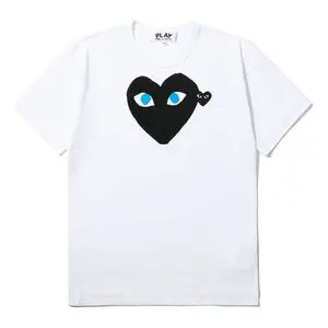 Play Comme Des Garcon Emblem Heart T-shirt