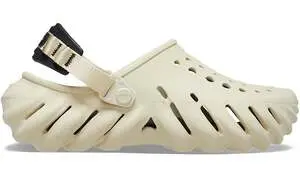 CROCS Echo Clogs - Bone/black/beige