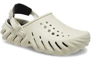 CROCS Echo Clogs - Bone/black/beige