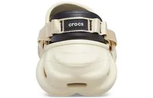 CROCS Echo Clogs - Bone/black/beige