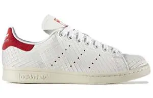 Adidas Stan Smith Sneakers - White/red