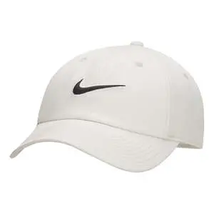 Nike Club Unstructured Swoosh Cap - White