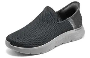 Sketchers Go Walk Slip-ins With Round Toe - Dark Grey