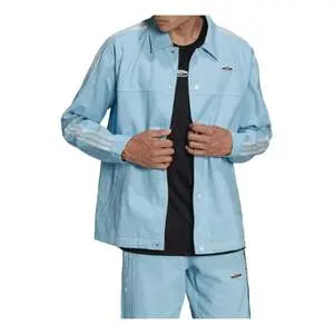 Adidas Originals Side Stripe Lapel Sports Jacket - Multi-color