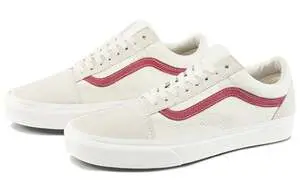 VANS Old Skool Rococco Sneakers - White/red