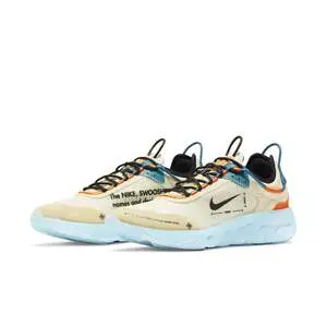 Nike React Live "schematic" Sneakers - Natural/blue-rust