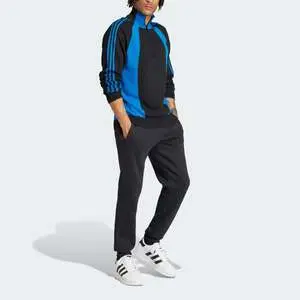 Adidas Quarter-zip Jumper - Blue/black