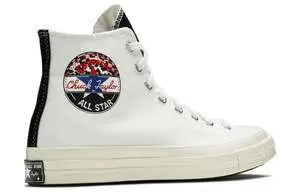 CONVERSE Chuck 70 Hi 'logo Play' White Red Black Sneakers - White/red