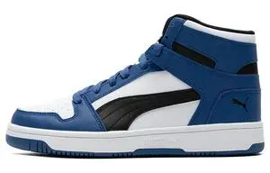 PUMA Rebound Layup Sneakers - White/blue