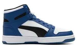 PUMA Rebound Layup Sneakers - White/blue
