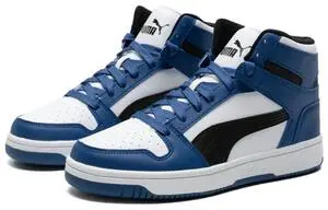 PUMA Rebound Layup Sneakers - White/blue