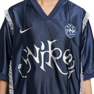 Nike Short Sleeve Printed Jersey - Midnight Blue