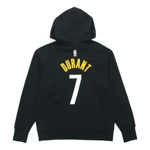 Nike Nba Brooklyn Nets Casual Sports Hoodie - Black