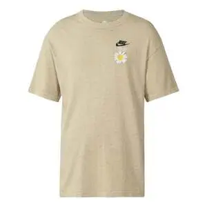 Nike Loose Knit Retro Daisy Printing Short Sleeve T-shirt