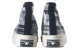 CONVERSE Chuck 70 High Top Sneakers With Checked Pattern - Black/mason/mouse