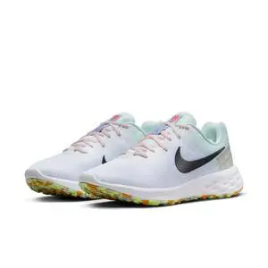 Nike Revolution Next Nature Premium Sneakers - White/black/green