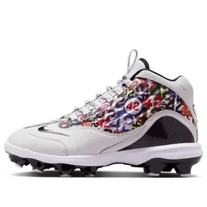 Nike Griffey 2 Mcs Jackie Robinson Athletic Cleats - Photon Dust/metallic Silver/black