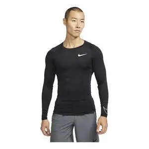 Nike Pro Dri-fit Long Sleeve T-shirt - Black