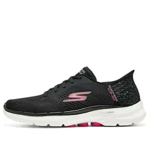 Sketchers Go Walk Slip-ins Athletic Sneakers - Black/pink/multicolor