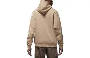 JORDAN Air Flight Fleece Pullover Hoodie - Hemp/heather/sail
