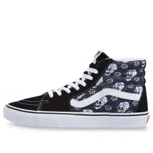 VANS Sk8-hi Flash Skulls High Top Sneakers