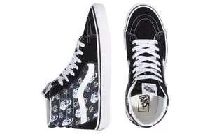 VANS Sk8-hi Flash Skulls High Top Sneakers
