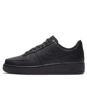 Nike Nike Air Force 1 '07 Low Top Sneakers Black