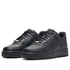 Nike Force 1 '07 Low Top Sneakers - Black