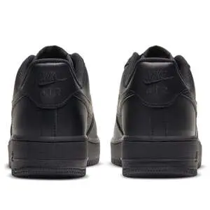 Nike Force 1 '07 Low Top Sneakers - Black