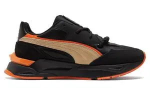 PUMA Pronounce X Mirage Sport Low Top Sneakers - Black/orange
