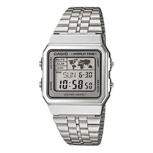 Casio Standard Vintage Digital Watch - Silver
