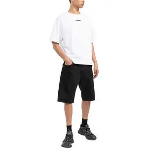 Off-White Back Logo Printing" Short Sleeve T-shirt - Multi-color