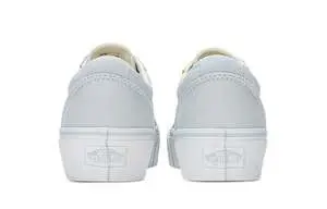 VANS Ward Platform Sneakers - White/blue