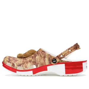 CROCS Kfc X Classic Clog 'fried Chicken Print - Brown