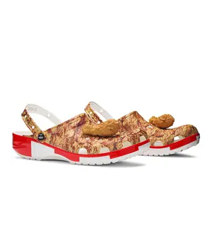 CROCS Kfc X Classic Clog 'fried Chicken Print