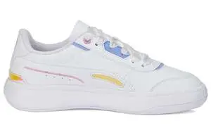 PUMA Tori Pixie Lace-up Sneakers - White/blue