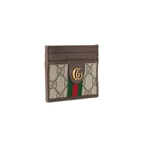 Gucci 26 Ophidia Card Case 'beige Brown - Beige/brown