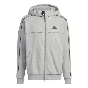 Adidas 3-stripes Hoodie 'grey - Gray