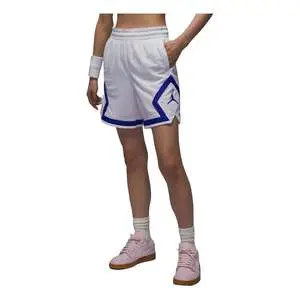JORDAN Sport Diamond Basketball Shorts - White/blue