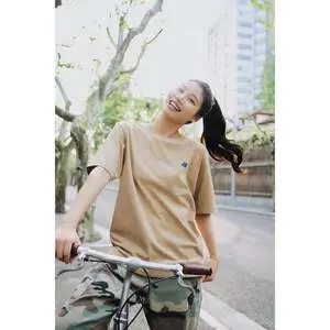 NEW BALANCE Graphic T-shirt - Tan