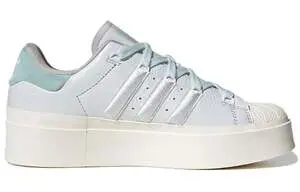 Adidas Superstar Bonega Platform Sneakers - White/blue
