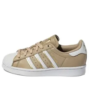 Adidas Superstar Low Top Sneakers - Light Brown
