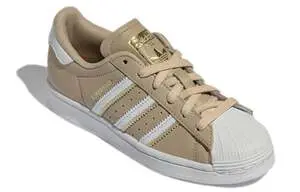 Adidas Superstar Low Top Sneakers - Light Brown