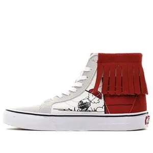 VANS Peanuts X Sk8-hi Moc 'dog House' High Top Sneakers - Tan