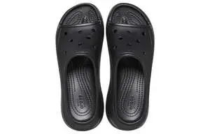 CROCS Classic Crush Slide - Black
