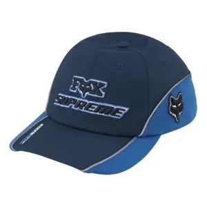 Supreme X Fox Racing 6-panel Cap - Blue
