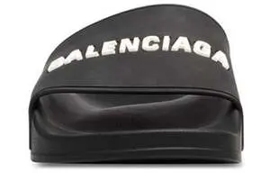 Balenciaga Pool Slides - Black