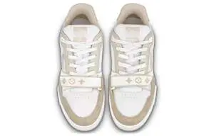 LOUIS VUITTON Trainer Sneakers - White/beige