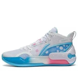 LI-NING Yu Shuai 16 Basketball Sneakers - White/blue