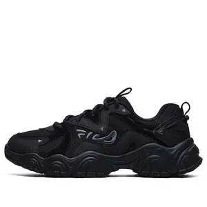 FILA Fluid 4 Lace-up Athletic Sneakers - Black/white